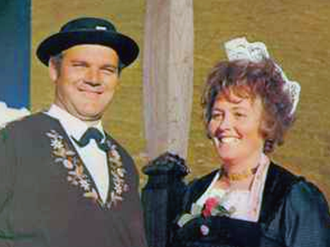 Aufnahme Jodlersorgä mit Duett Trudi Abächerli & Ruedi Rymann